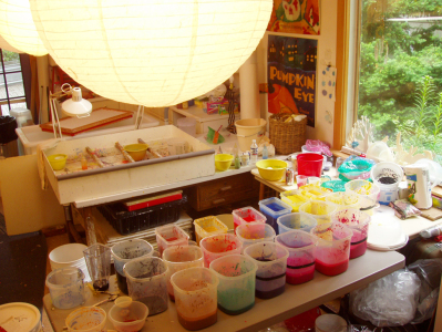 Denise Fleming’s Studio Tour – Andrea Skyberg